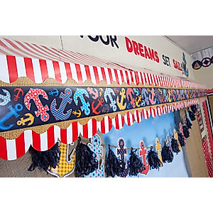 Teacher Created Resources Anchors Straight Border Trim (5476)