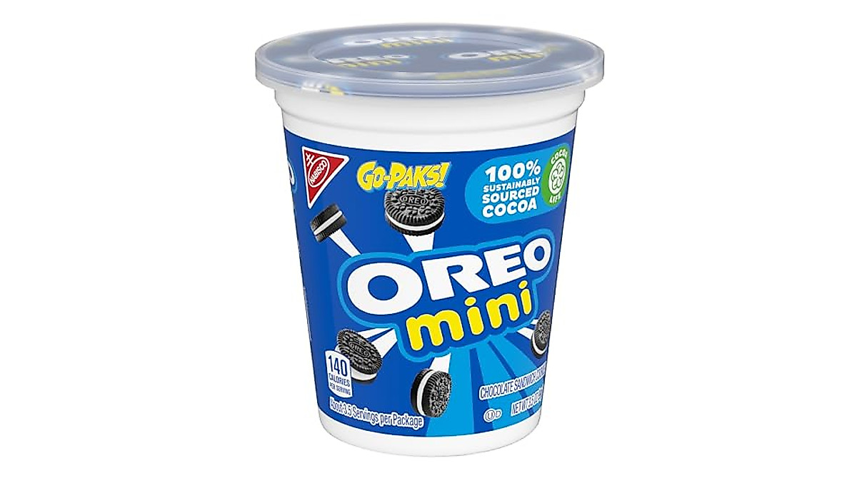 OREO Mini Chocolate Cookies Go-Paks | Perfect for Snacking & Dessert