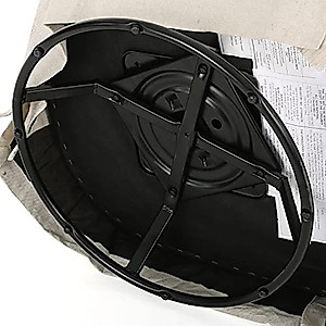 Christopher Knight Home Cecilia Swivel Chair with Loose Cover, Natural Fabric, Dimensions: 28.74”D x 27.50”W x 27.17”H