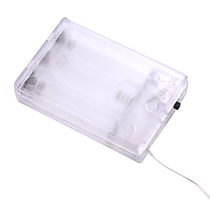 Abba Patio Battery Powered String Lights, 9.5ft 30 LED Star Decorative Lights Garden Home Party Wedding Festival Landscape, Warm White