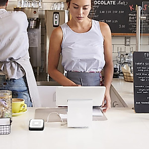 Dock Compatible with Square Reader 2st Generation. Black. by AweGo.