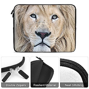 Lion Head Laptop Sleeve Bag Compatible with MacBook Air/Pro,13inch Inch Notebook, Lightweight, Compatible with MacBook Pro