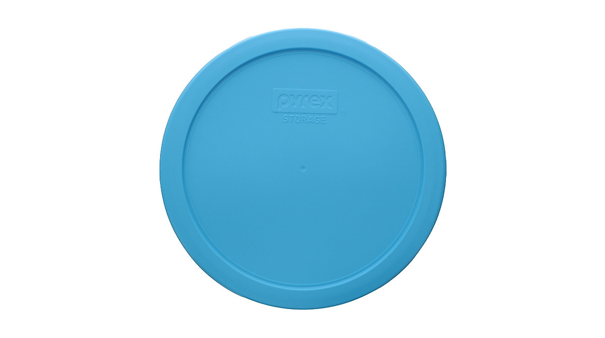 Pyrex 7402-PC Food Storage Lids - 4 Pack, Bright Blue