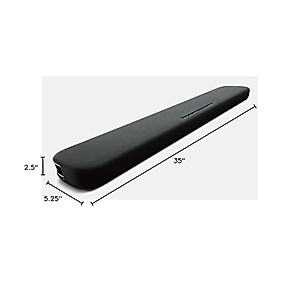 YAMAHA ATS-1090 35" Wide Soundbar Dual in-Bar Subwoofers - (Renewed)