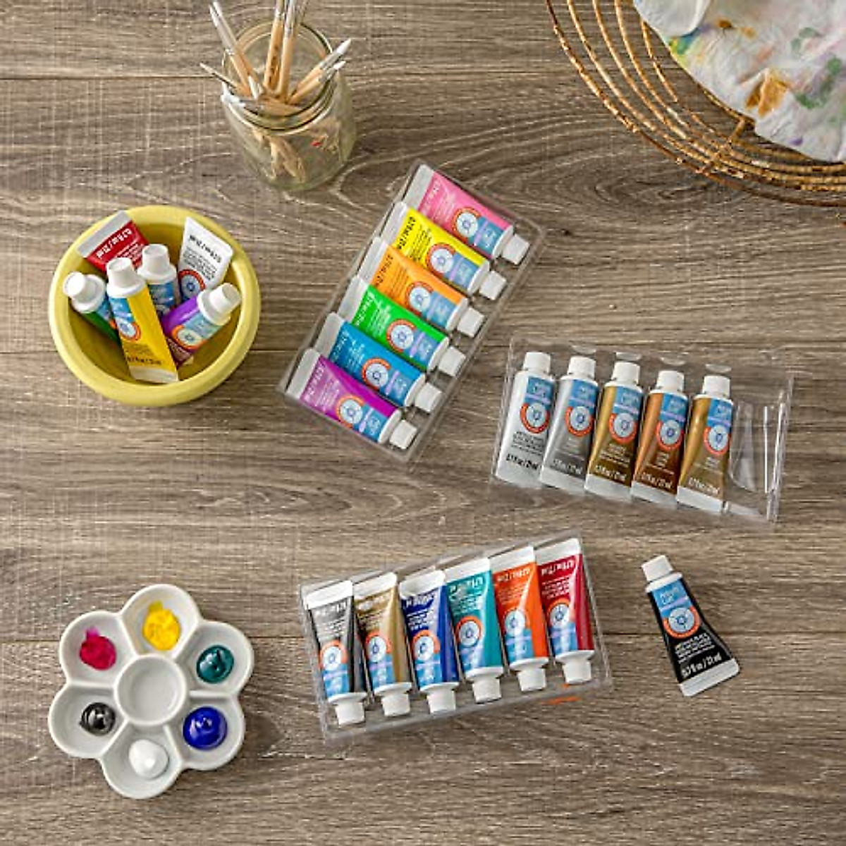 MICHAELS Metallic & Neon Acrylic Paint Set By Artist's Loft™