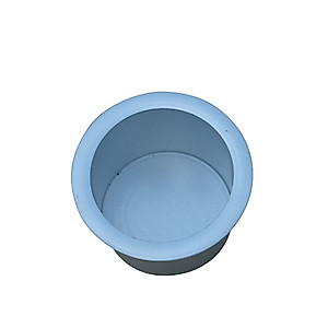 FR Universal Replacement Metal Cup Holder, Silver, 3 1/8" Diameter