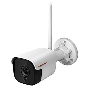 TIGERSECU Add-On Camera for use only 1080P WiFi NVR Security System, Weatherproof, AI Human Detection (Power Supply Sold Separately)