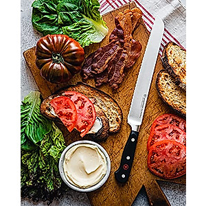 WÜSTHOF Classic 9" Bread Knife, Silver