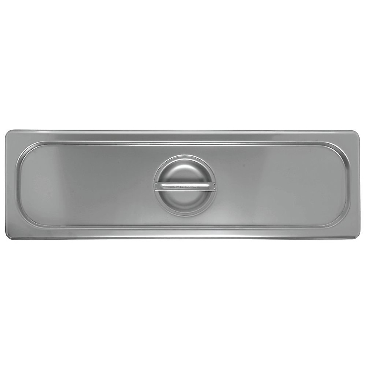 HUBERT Steam Table Pan Hotel Pan Cover for 1/2 Size Long (an, Stainless Steel