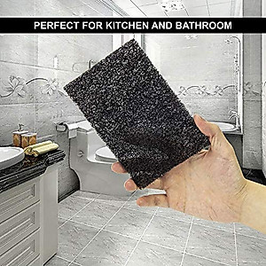 FMP Brands [60 Pack] Griddle Cleaning Pads - Grill Degreaser Scrubber, Metal Scouring Cleaner Pads, Heavy Duty Stainless Steel Scraper for Outdoor, Commercial Use, Restaurant and Home Kitchen