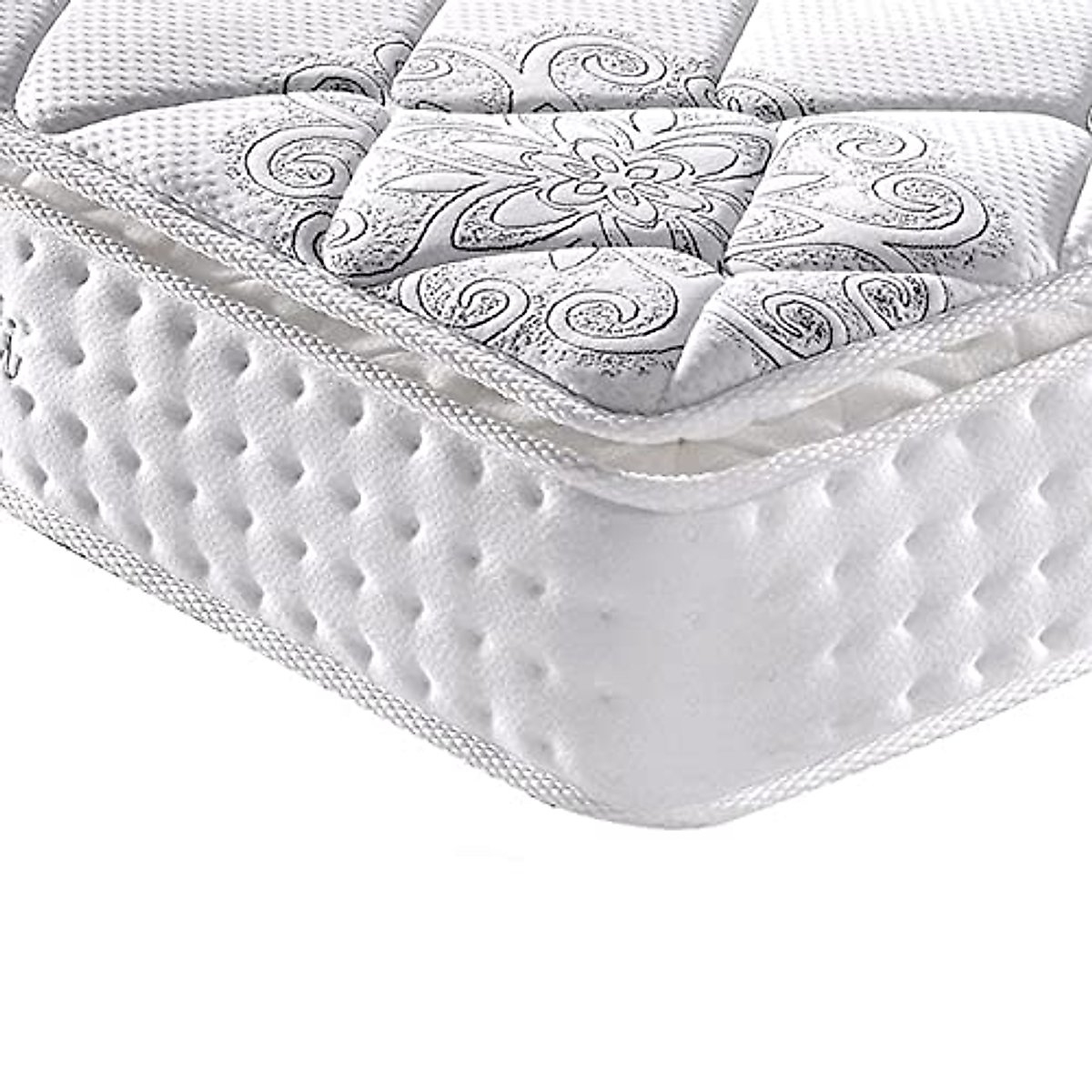 Vesgantti 10 Inch Multilayer Hybrid Twin Mattress - Multiple Sizes & Styles Available, Ergonomic Design with Memory Foam and Pocket Spring/Medium Plush Feel
