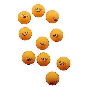 MAPOL 50- Pack Orange 3-Star Premium Ping Pong Balls Bulk,Advanced Training Table Tennis Ball