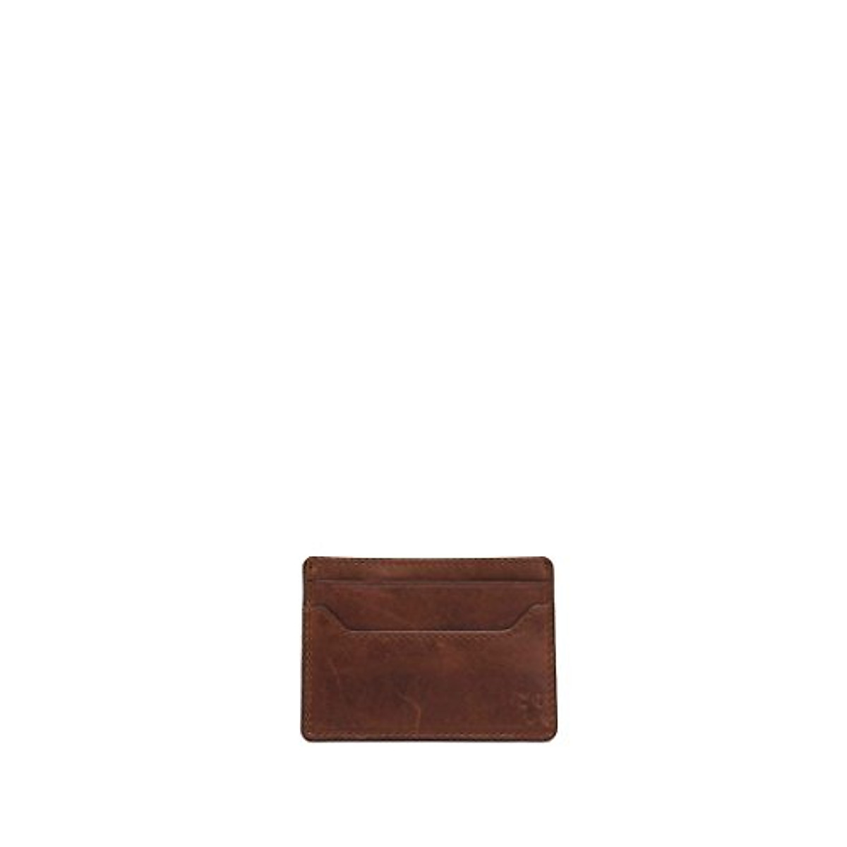 FRYE Men's Logan Money Clip Card Case, Cognac, One Size