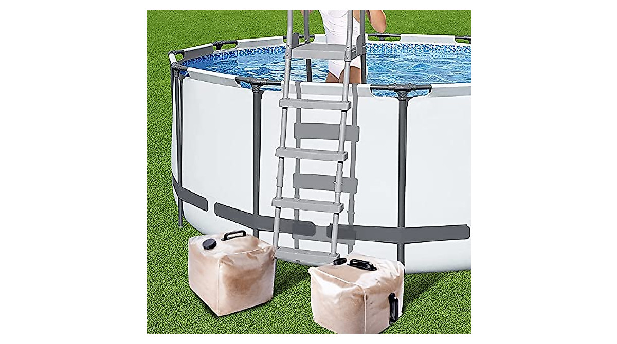 2 Pack Heavy Duty Pool Weights for Secure Entry