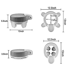 Potty Training Seat for Toddler - 3-in-1 Portable Kids Travel Potty, Foldable Toilet Training Seat for Indoor Outdoor with 20 Disposable Bags, Also Suitable for Toilet Seat