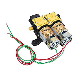 Fdit 12V Portable High Pressure Self-Priming Quick Car Washer Electric Car Washer Auto Wash Pump High Pressure Washer Pump for Vehicles Garden and Home