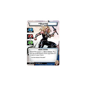 Marvel Champions The Card Game Valkyrie HERO PACK - Superhero Strategy Game, Cooperative Game for Kids and Adults, Ages 14+, 1-4 Players, 45-90 Minute Playtime, Made by Fantasy Flight Games