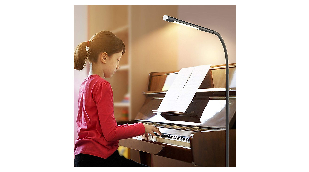 JOLY JOY LED Modern Floor Lamp - Flexible, Dimmable & Remote Light
