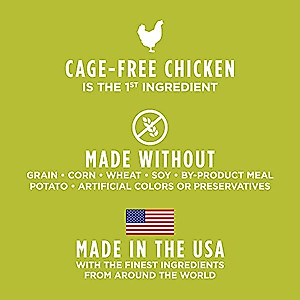 Instinct Raw Boost Healthy Weight Grain Free Recipe with Real Chicken Natural Dry Dog Food, 20 lb. Bag