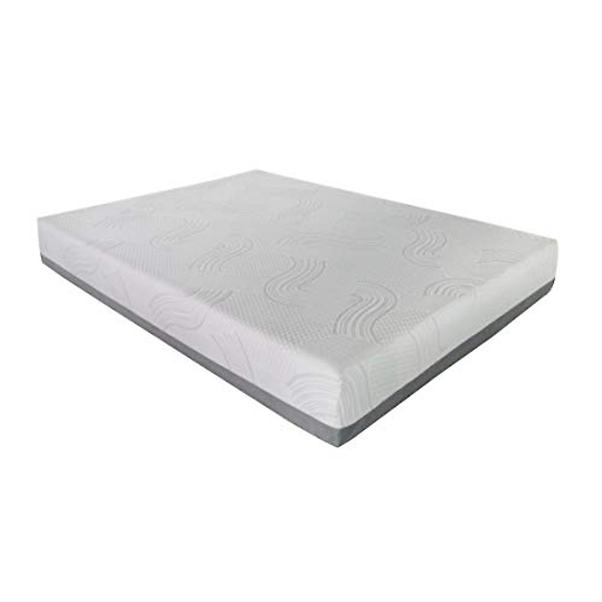 Irvine Home Collection California King Size 10-Inch, Gel Memory Foam Mattress, Medium Firm Feel, Breathable, Cool Sleep and Pressure Relief, CertiPUR-US Certified, Temperature Balanced (2800CK)
