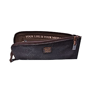 STS Ranchwear Western Leather Classic Cowhide Clutch