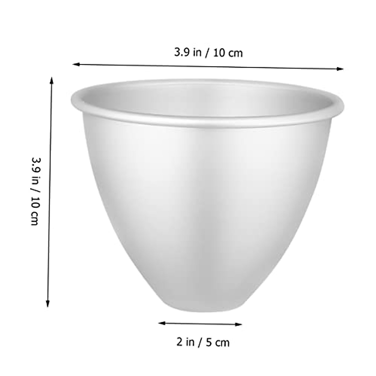 KJHBV Cake Mold Dome Cake Pan Doll Cake Chocolate Cake Food Decor Semicircle Baking Pan Metal Egg Tart Candy Molds Baking Pan Molds Round Cake Pans Bakeware Tart Plate 3d Aluminum Alloy