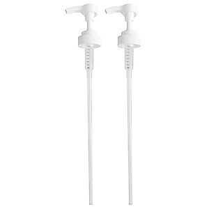Universal Gallon Pump Dispenser 128 fl oz | Shampoo, Conditioner | Use on Liquids, Gels, Lotions | 4cc Output | by Geti Beauty ST | 2-Pack