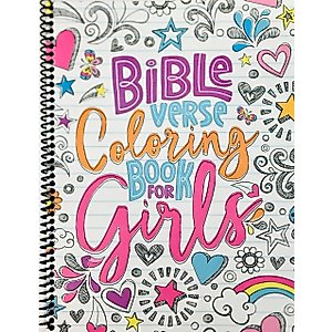 Bible Verse Coloring Book for Girls