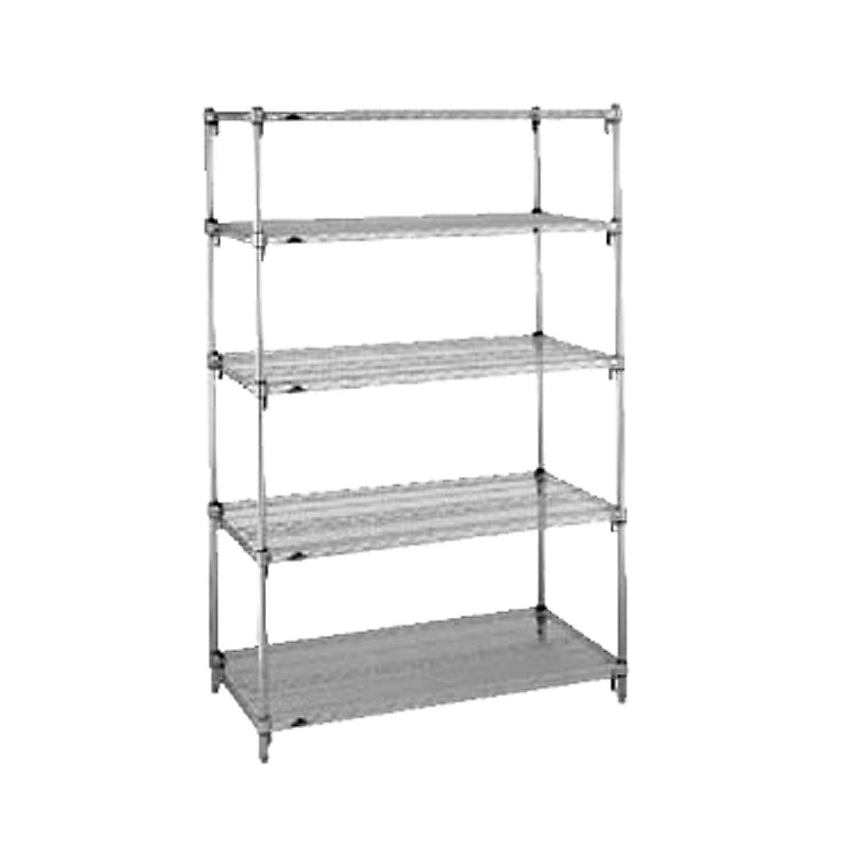 Wire Shelf, 24x24 in, Chrome Plated