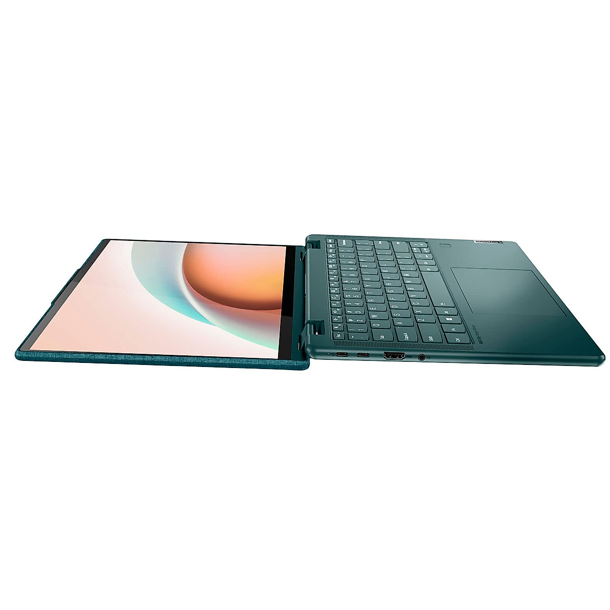 Lenovo Yoga 6 13 2-in-1 Laptop 13.3" WUXGA IPS Touchscreen (100% sRGB) AMD Hexa-Core Ryzen 5 5500U (Beats i7-10510U) 8GB RAM 256GB SSD Backlit Fingerprint HDMI USB-C Win11 Dark Teal + HDMI Cable
