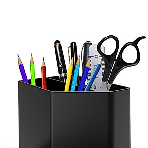 Desk Lamp,Desk Lamps for Home Office,COZOO LED Desk Lamp with 2 USB Charging Ports,2 Pen Holders,1 Outlet,3 Color 3 Brightness Levels,Touch/Memory/Timer,LED Desk Light Small Desk Lamp Kids Study Lamp