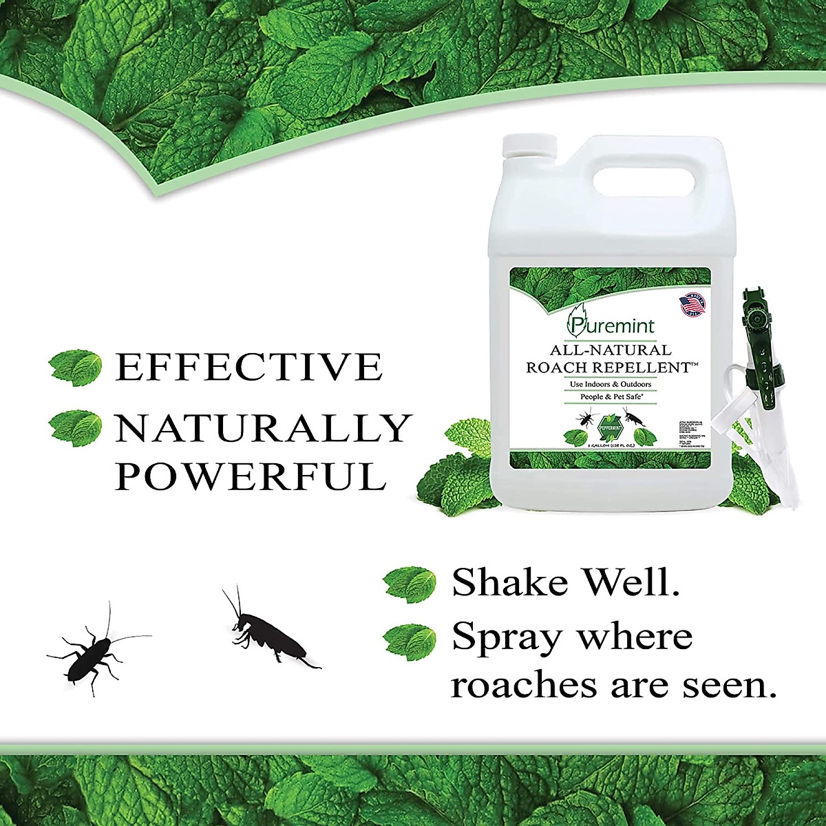 Puremint Roach Repellent, 128 fl oz