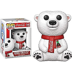 [POP] + Replacement for + [Ad Icons: Cola Polar Bear Funko Pop! with Compatible Pop Box Protector Case)] + [Coca-Cola]