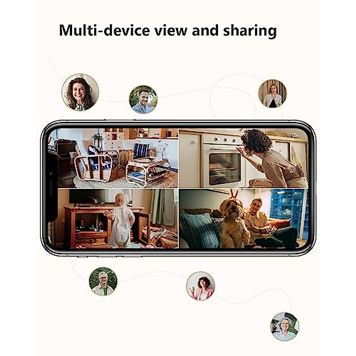 Imou 2.5K WiFi Camera Indoor Pet Dog Camera 4MP, 360° Home Security Wireless IP Baby Camera, Human Detection AI, Smart Tracking, Siren, 10m Night Vision, 2-Way Audio, Privacy Mode, Works with Alexa