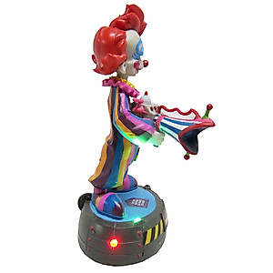 Spirit Halloween Killer Klowns from Outer Space Light-Up Rudy Statue | Officially Licensed | Theatrical Decoration