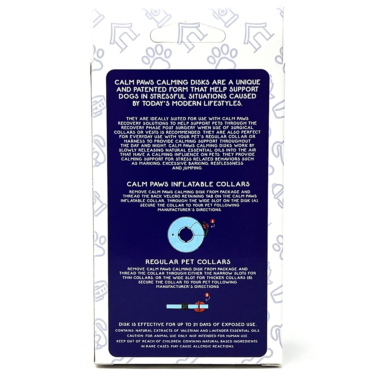 Calm Paws Calming Disk Medallion Dog