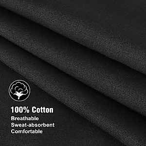 Xornis 100% Cotton Funny Aprons for Women Queen of The Kitchen with 2 Pockets Chef Cooking Baking Adjustable Bib Apron Gifts from Daughter Son Husband for Mom Grandma Wife Mother's Day