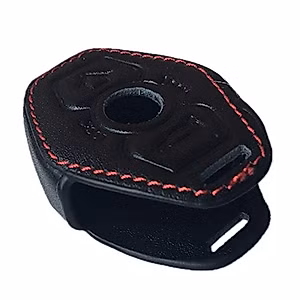Rpkey Leather Keyless Entry Remote Control Key Fob Cover Case Replacement Fit for 3 5 7 Series M3 M5 M6 X3 X5 Z3 Z4 Z8 LX8FZV
