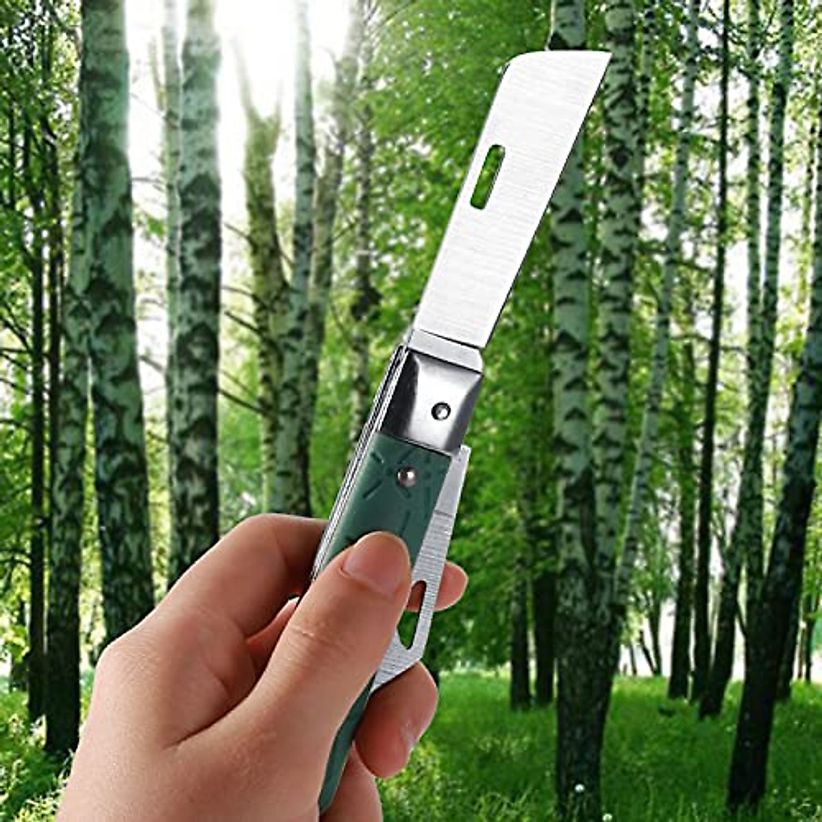 FTVOGUE Pruning Knife Grafting Knife Folding Garden Budding Cutting Knife, Pocket Bushes, Bonsai Cutters, Grafting Knife