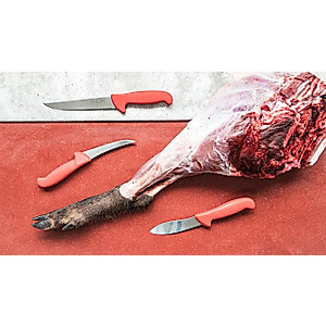 F. DICK – ErgoGrip Knife Set - 3 piece hunting knife set consisting of boning knife, skinning knife & cut-off knife - Ideal for hunters - NSF Certified - High carbon - Ultra sharp - Made in Germany