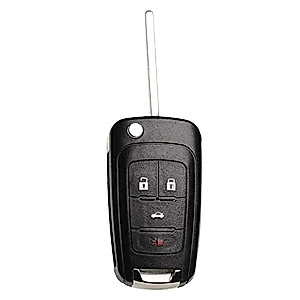 Keyless Entry Remote Control Key Fob Replacement Fits for Chevy Cruze Equinox Camaro Impala Malibu Sonic Buick Regal Verano Encore Allure Lacrosse GMC Terrain 2010-2021 OHT01060512 13504200