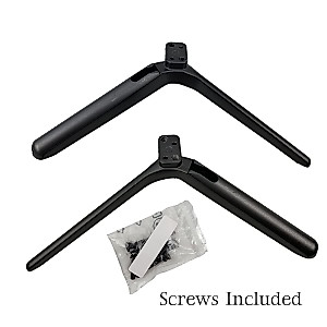 Ceybo OEM Replacement TV Base Stand Legs Compatible with TCL Base Tabletop Smart TV Stand sub for TCL 50S535 55S535 55S535CA 65S535 - Screws Set Included/Easy to assemble