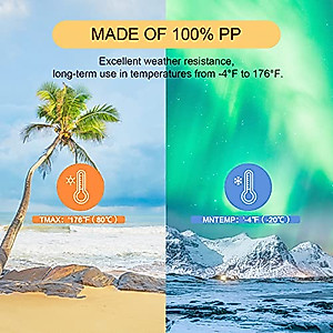 OFFO Bird Spikes Pigeon Outdoor Deterrent Spikes for Cat Keep Birds Raccoon Woodpecker Away Covers 8 Feet(244cm), Brown