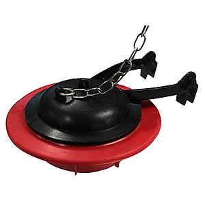 TOTO THU500S Replacement Flapper for Select 3 Inch Flush Valve Tanks, Red (1 Pack)