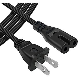 PPJ AC in Power Cord Outlet Socket Cable Plug Lead for Bose Wave Chord SoundTouch Music System IV Remote, CD Player and Radio