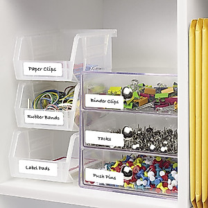 Avery Removable Print/Write Labels, 1 x 3 Inches, White, Pack of 250 (5436)