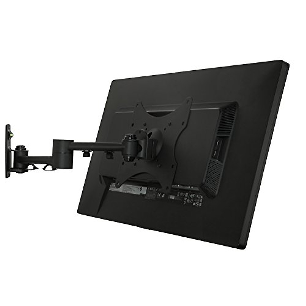 Mount-It! TV Wall Mount Bracket | Quick Release | Full Motion Swing Out Tilt Swivel | Articulating Arm for 13-42" Flat Screens and Monitors | VESA 75 to 200 | 44 Pound Capacity | Anti-Theft Locking