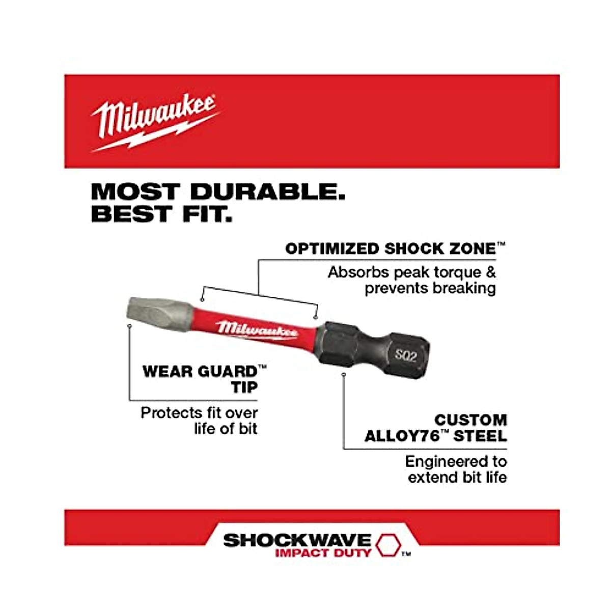 Milwaukee Shockwave Impact Duty Alloy Steel Drill and Screw Driver Bit Set (120 Piece)