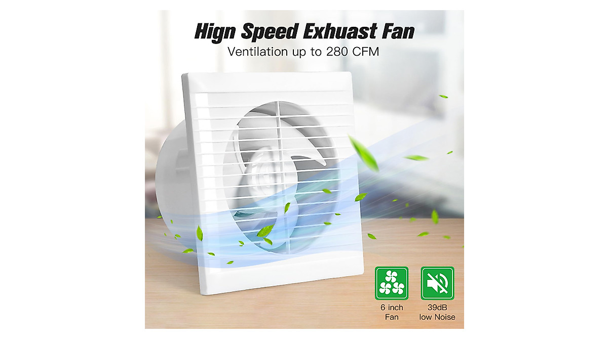 blessny Solar Powered Exhaust Fan - Ventilate with Ease