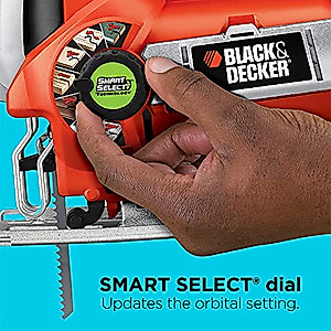 BLACK+DECKER Jig Saw, 6.0-Amp (JS670V)